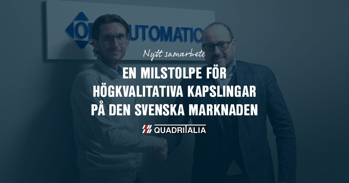 Nytt samarbete mellan OEM Automatic och Quadritalia | OEM Automatic