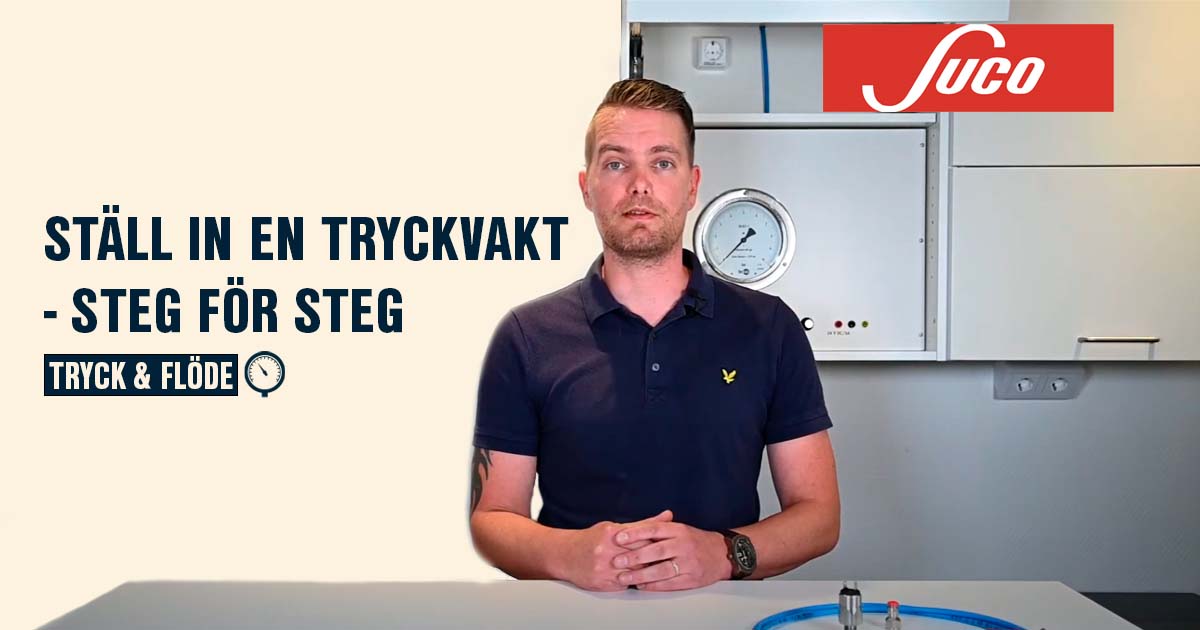 Så ställer du in en tryckvakt | OEM Automatic