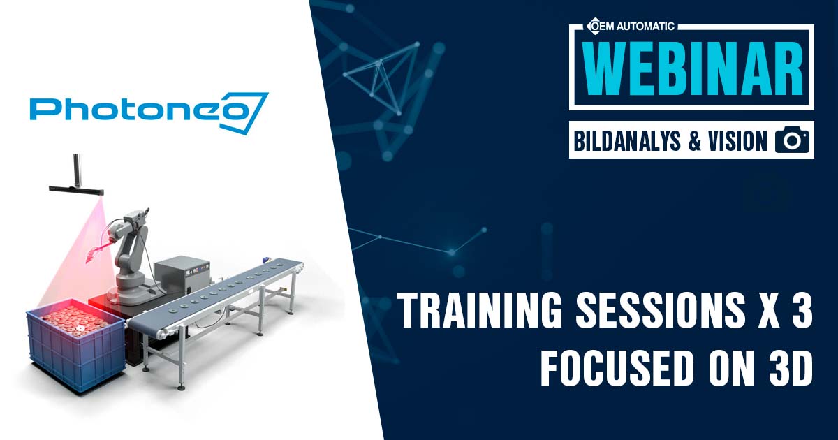 Photoneo Sensors Training - Webinar x 3 | OEM Automatic