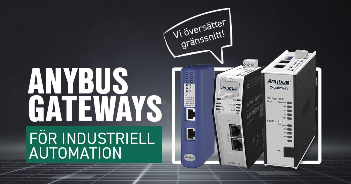 Anybus Gateways - För industriell automation | OEM Automatic