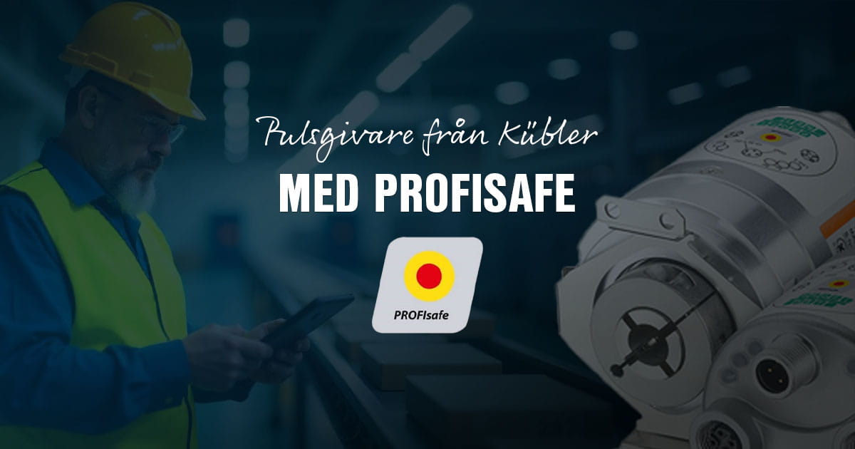 Pulsgivare från Kübler med Profisafe | OEM Automatic