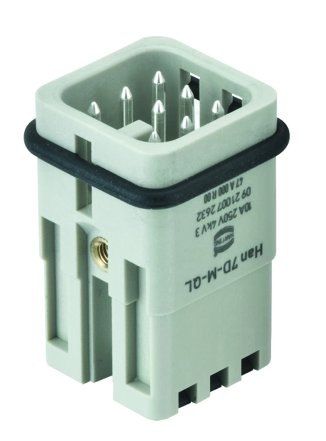 Harting Han 7D/Q 7-pol 10A kontaktdon | OEM Automatic