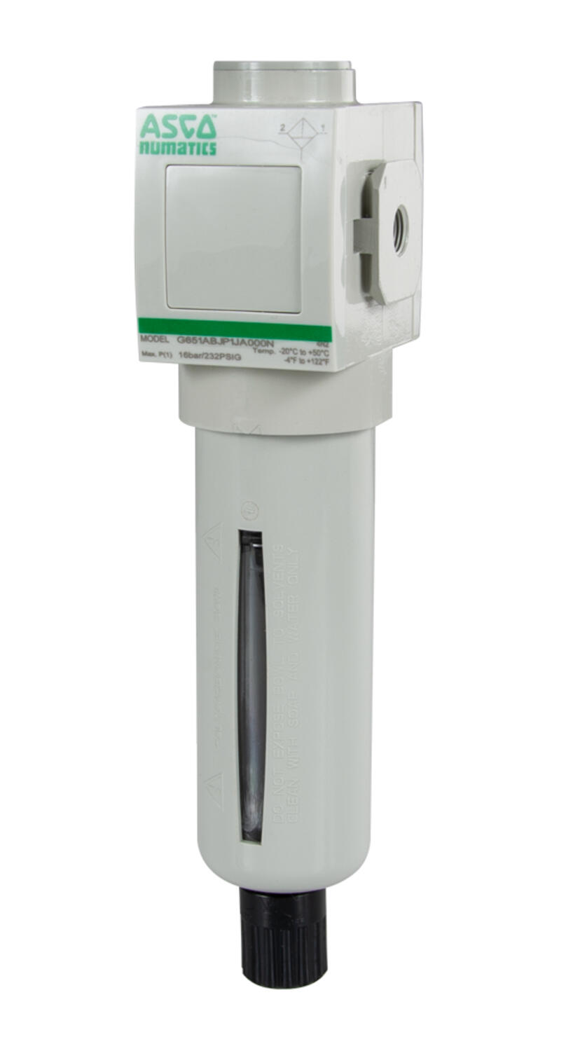 Partikelfilter Serie 651 från Asco | OEM Automatic