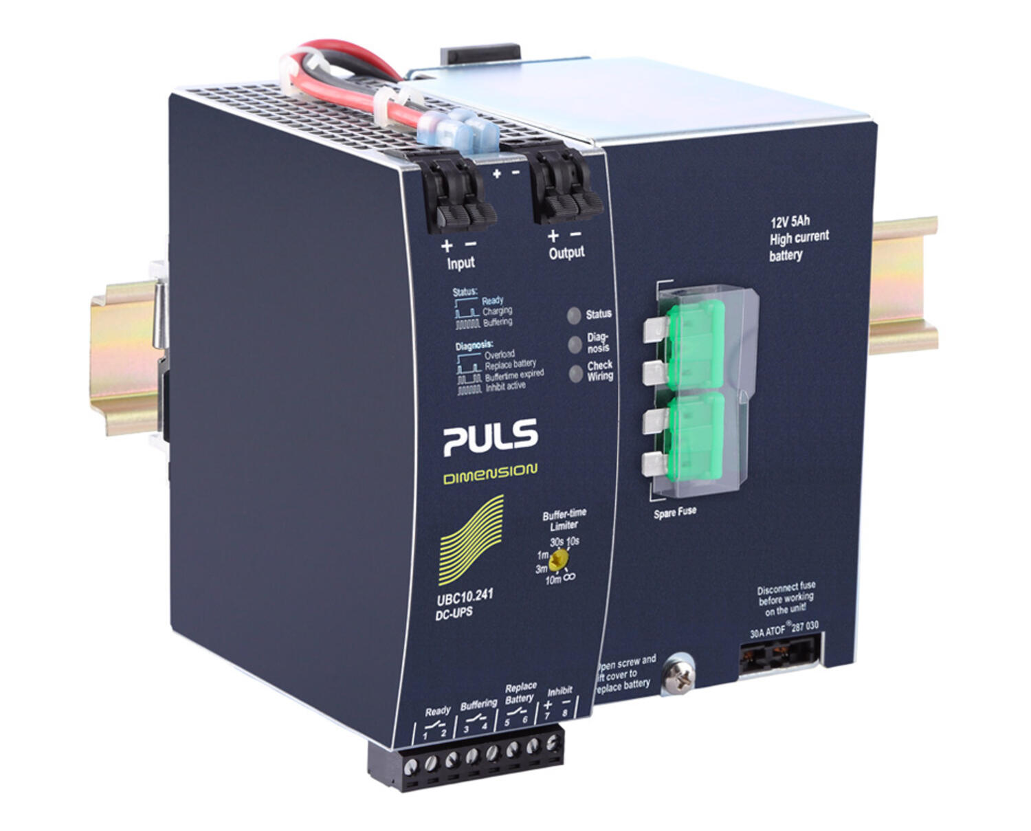 PULS DC UPS, 24V DC, integrerat batteri 5 Ah | OEM Automatic